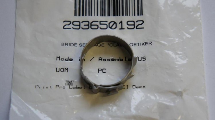 293650192 Хомут 23мм